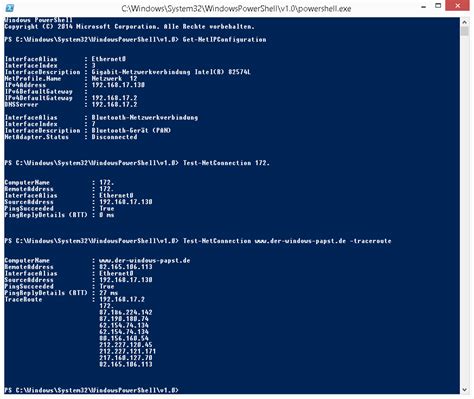 Windows 81 Powershell Test Netconnection