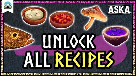 All Cooking Recipes Unlock Every Bbq And Cooking House Recipe Aska