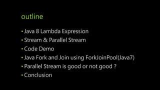 JAVA 8 Parallel Stream PPT