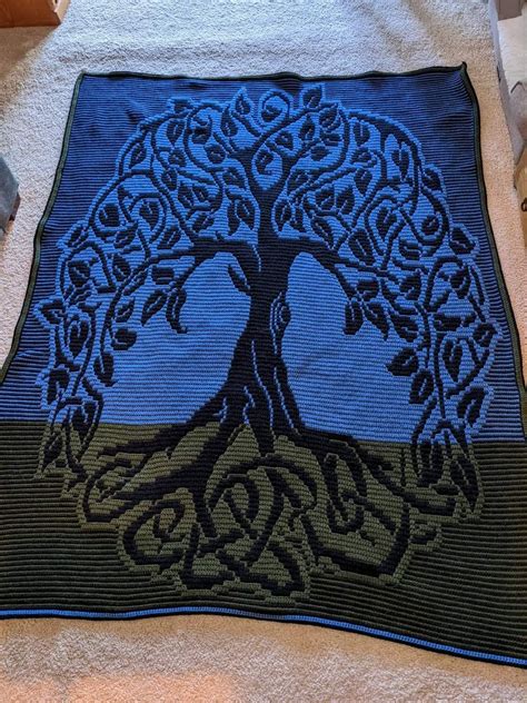 Tree Of Life Overlay Mosaic Crochet Pattern Artofit
