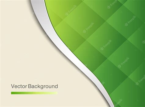 Premium Vector Green Abstract Background With Square Pattern Vector Illustration