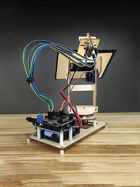 New Big Solar Tracker Mobile Phone Charging Maker Power Generation Project For Arduino Robot Kit