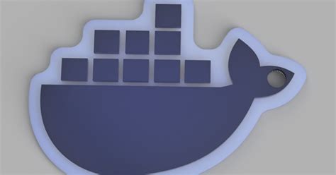 Docker Keychain By Mafaka Download Free Stl Model