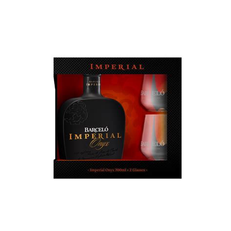 BARCELÓ IMPERIAL ONYX GIFTPACK 70CL