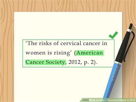 How To Cite A Research Paper In APA With Pictures WikiHow