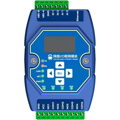 Modbus Ethernet Io Network Acquisition Control Module Me31 Aaax2240 Rs485 Rail Installation 2di