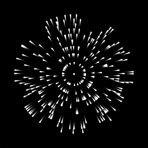 Exploding Fireworks Animation Gif