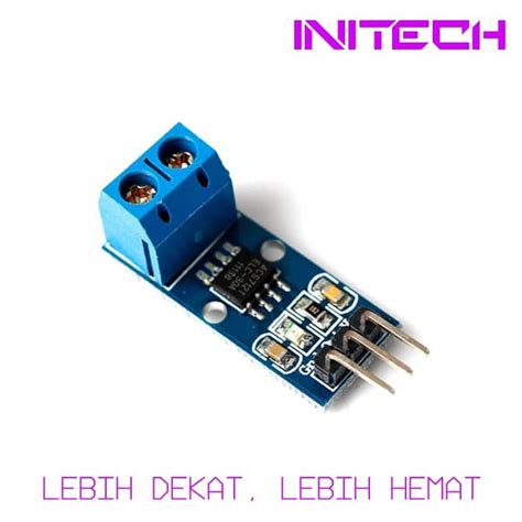 Jual Acs712 20a Murah Current Sensor Module Hall Effect Based Acs 712 Arus Shopee Indonesia