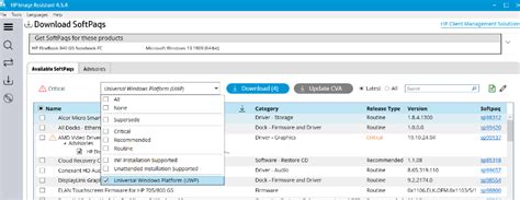 packaging uwp drivers for deployment in cm hp s developer portal