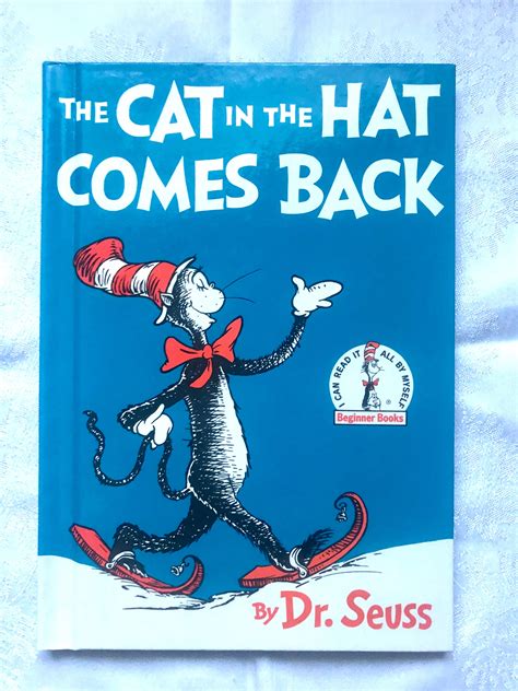 Vintage The Cat In The Hat Dr Seuss 1958 First Edition Book Club