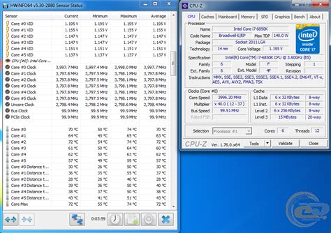 Обзор и тестирование процессора Intel Core I7 6850k Страница 1