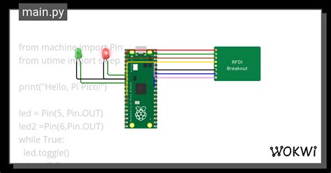 Rfid Wokwi Esp32 Stm32 Arduino Simulator