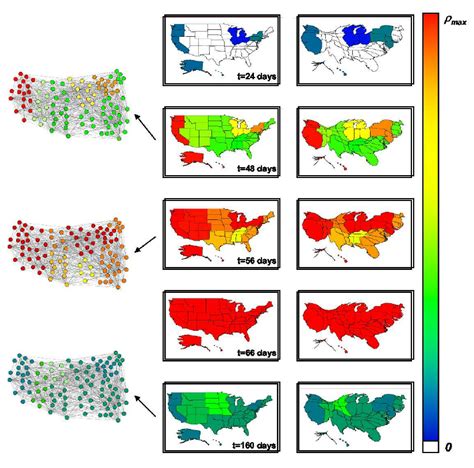 Geographical Representation Of The Disease Evolution In The Us For An Download Scientific