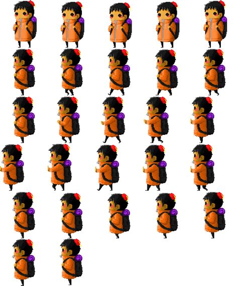 Character Spritesheet By Jamtimedesu On Deviantart