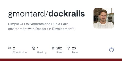 Github Gmontard Dockrails Simple Cli To Generate And Run A Rails Environment With Docker In