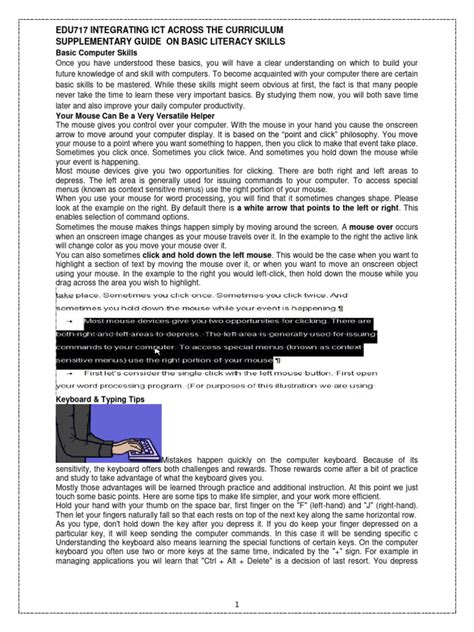 basic computer skills pdf computer file microsoft excel