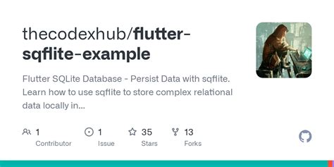 Issues Thecodexhub Flutter Sqflite Example GitHub