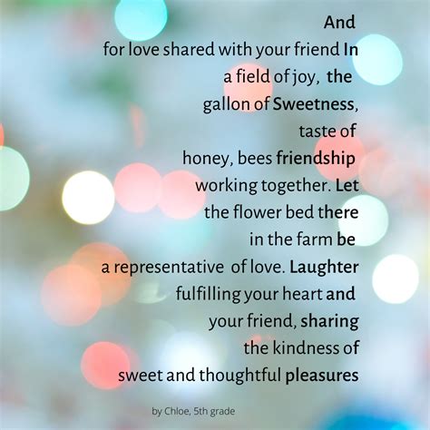 Sweet Friendship Poems 45 Short Poems About Friendship To Brighten