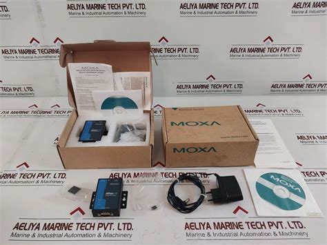 Moxa Nport Serial Device Server With Adapter Vdc Aeliya Marine