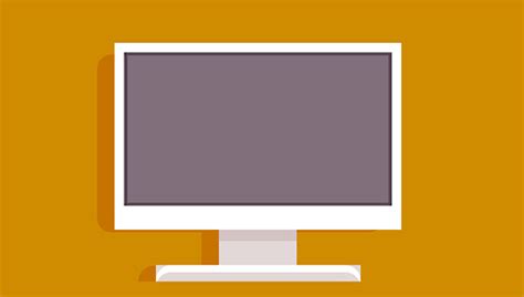 와이드스크린 디스플레이와 마우스가 있는 데스크탑 컴퓨터 작업장의 모니터 사무 기기 0명에 대한 스톡 벡터 아트 및 기타 이미지 0명 Cpu Lcd Istock