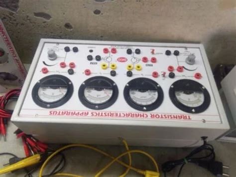 Pnp And Npn Transistor Characteristic Apparatus At Best Price In Ambala Id 19242857373