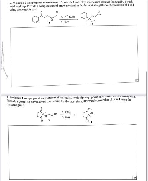 Solved Molecule 4 ﻿was Prepared Via Treatment Of Molecule 3