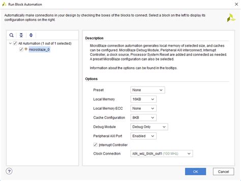 Vivado Design Suite Create Microblaze Based Design Using Ip Integrator With Mimas A7 Fpga