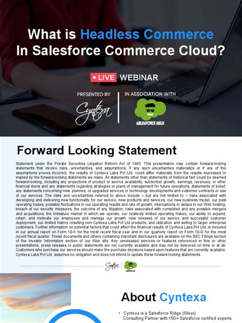 Headless Commerce In Salesforce Commerce Cloud Pdf Retail Business