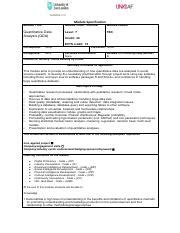 Quantitative Data Analysis In Social Science Research Skills Course Hero
