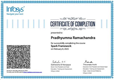 Sparkframework Etl Bigdata Pyspark Continuouslearning Infosyslex Pradhyumna R