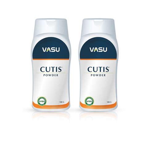 Trichup Vasu Healthcare Cutis Dusting Powder 100gm Pack Of 2