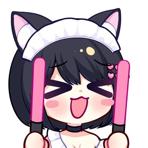 Lyakorone I Will Animated Emote For You For 25 On Cute Anime Character Anime