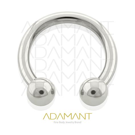 16g 14g Internally Threaded Circular Barbell Titanium 12mm