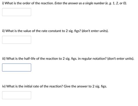 A Vs T In A Vs T A Vs Ti What Is The Order Chegg Com