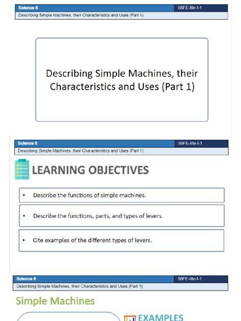 Grade 6 Science Lesson 3 Part 1 Pdf
