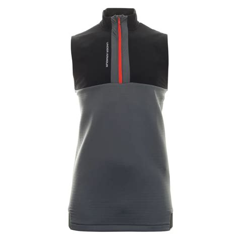 Under Armour Mens Storm Daytona Golf Vest Grey Under Armour Tector Menswear