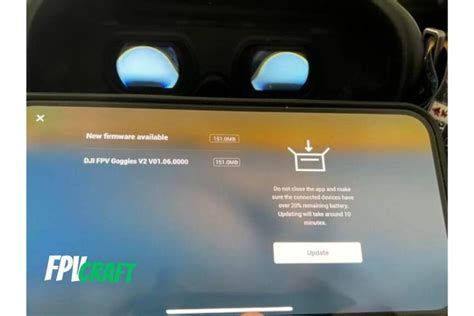 Updating And Downgrading DJI FPV Firmware Explained FPVCraft