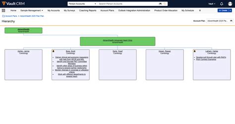 Account Hierarchy Overlay