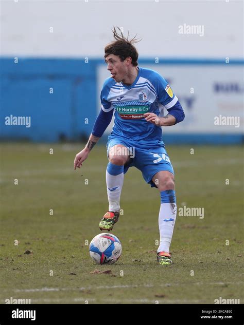 Jamie Devitt Of Barrow During The Sky Bet League 2 Match Between Barrow And Mansfield Town At