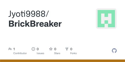 Github Jyoti Brickbreaker