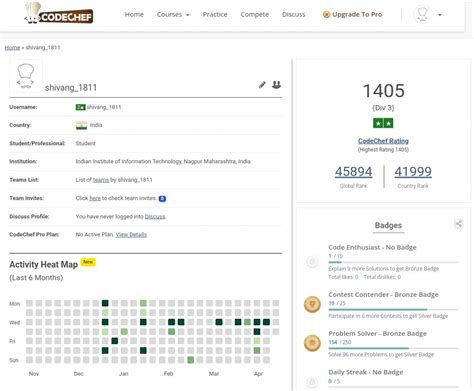 transitioning from a novice to a 2 star coder on codechef in the