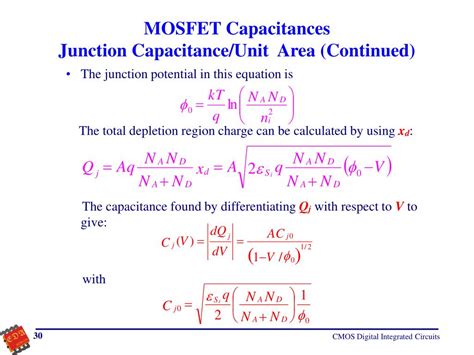 Junction Capacitance Equation At Pablo Joyce Blog