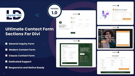 How To Import Divi Contact Form Sections Youtube