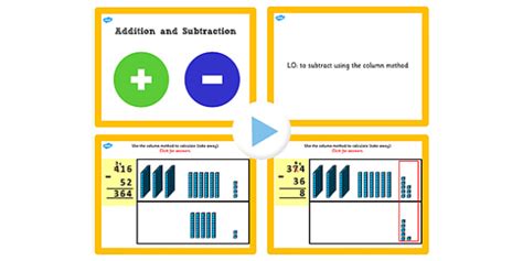 Grade Additon And Subtraction Lesson C Subtracting Digit Numbers From