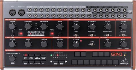 Behringer Grind Semi Modular Hybrid Multi Engine Synthesizer Sweetwater