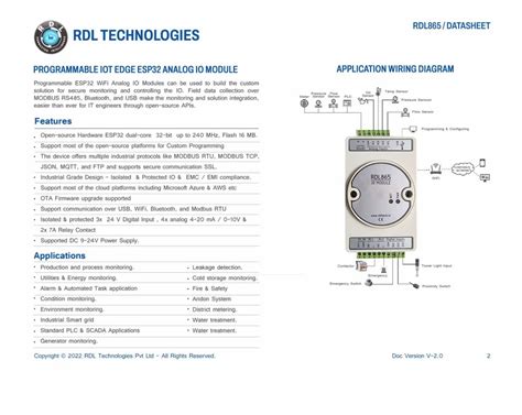 Programmable IoT Edge ESP32 Analog IO Module 4 At 4950 In Mangalore ID 2849781900833