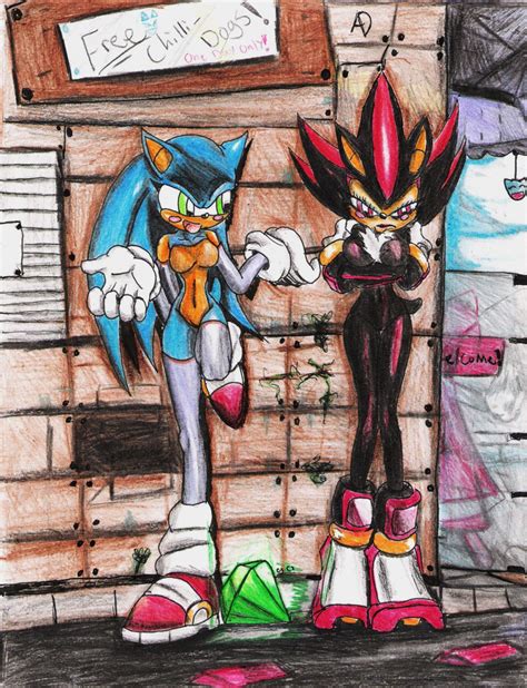 Rule 34 Afterhumanity333 Anthro Black Body Black Fur Blue Body Blue Fur Blush Breasts Casual