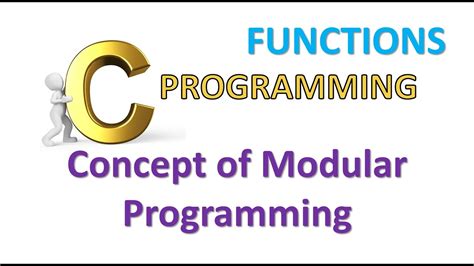 C Programming Tutorials Concept Of Modular Programming Malayalam