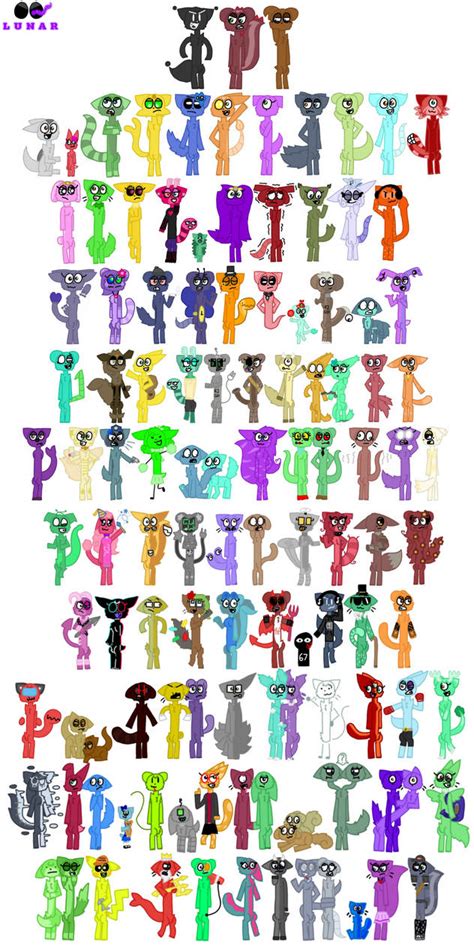 Number Lore Mammal Au Complete By Lunarthekitsune99 On Deviantart