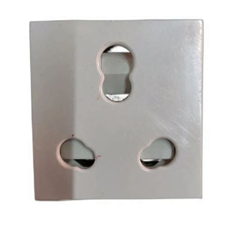 White Plastic 20ams Electric Socket 3 Pin At ₹ 90 Piece In Chennai Id 26243936588